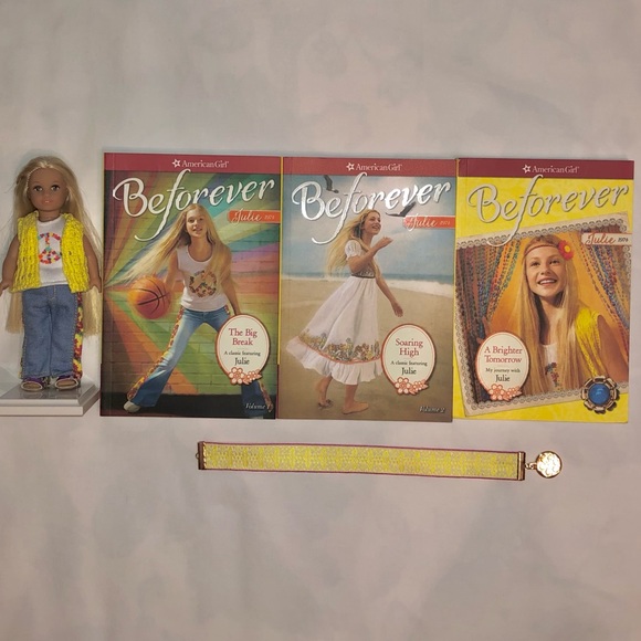American Girl | Toys | American Girl Julie Mini Doll 3 Julie Books ...